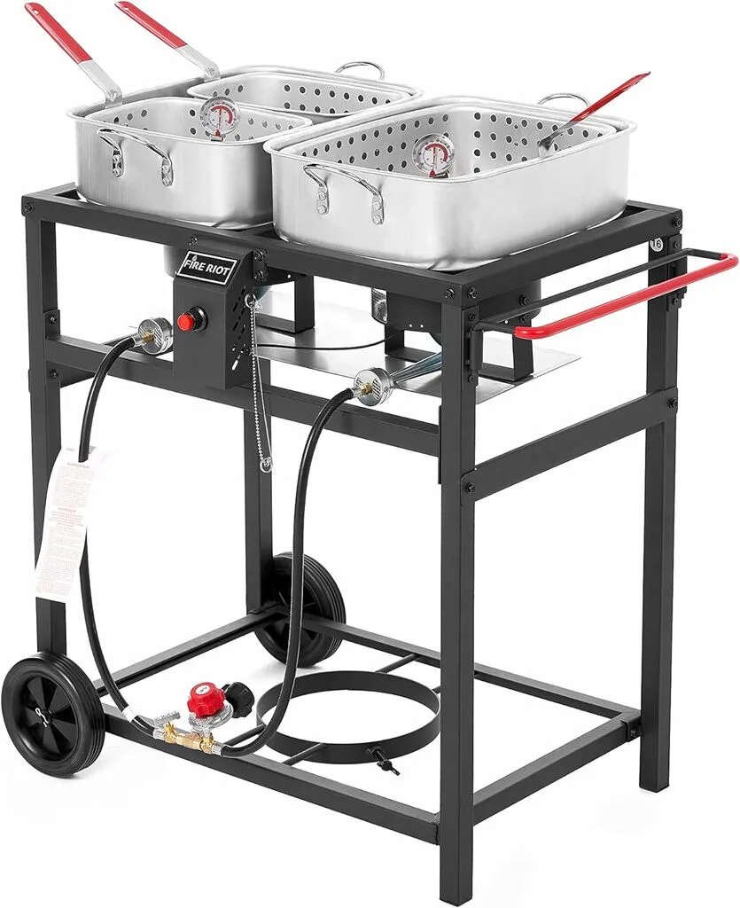 Fire Riot Propane Outdoor Deep Fryer: A Sizzling Analysis - Cream ...