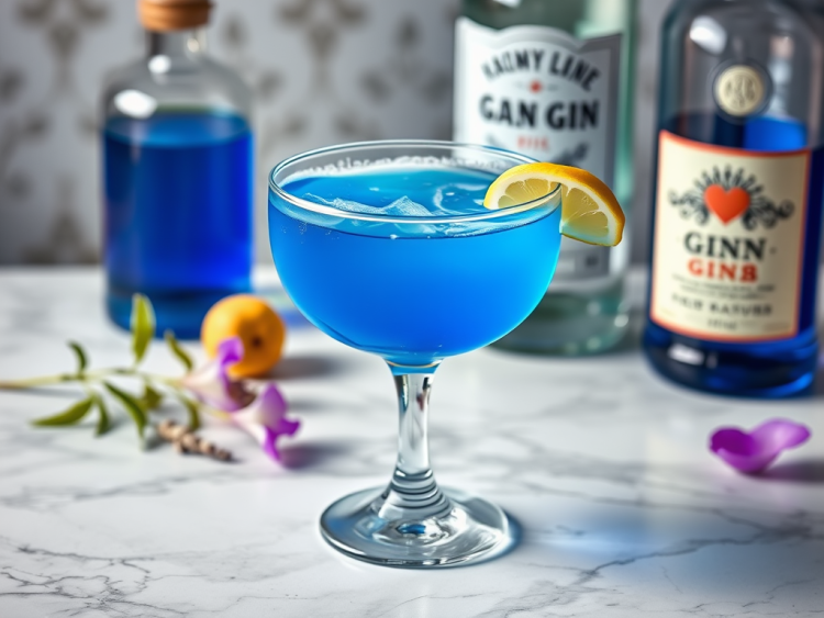 Butterfly Pea Flower Gin Sour: A Color-Changing Cocktail Masterpiece ...