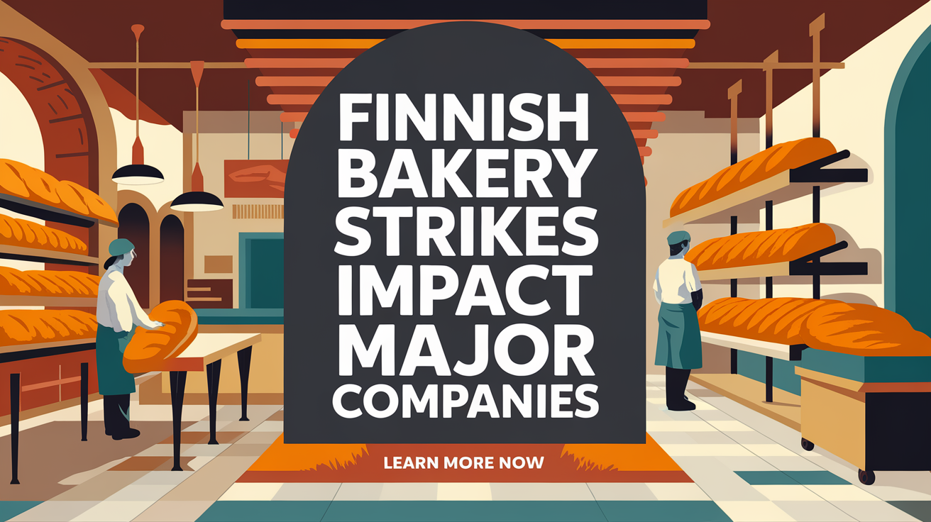 Finnish Bakery Strikes Impact Major Companies - Cream Filled Churros