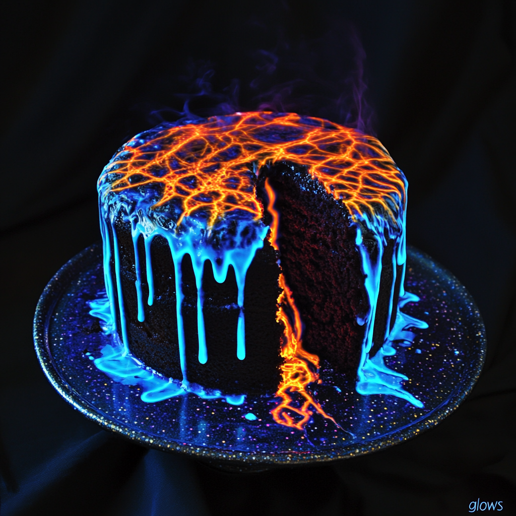 Easy Glowing Core Cake Recipe to Wow Your Guests - Cream Filled Churros