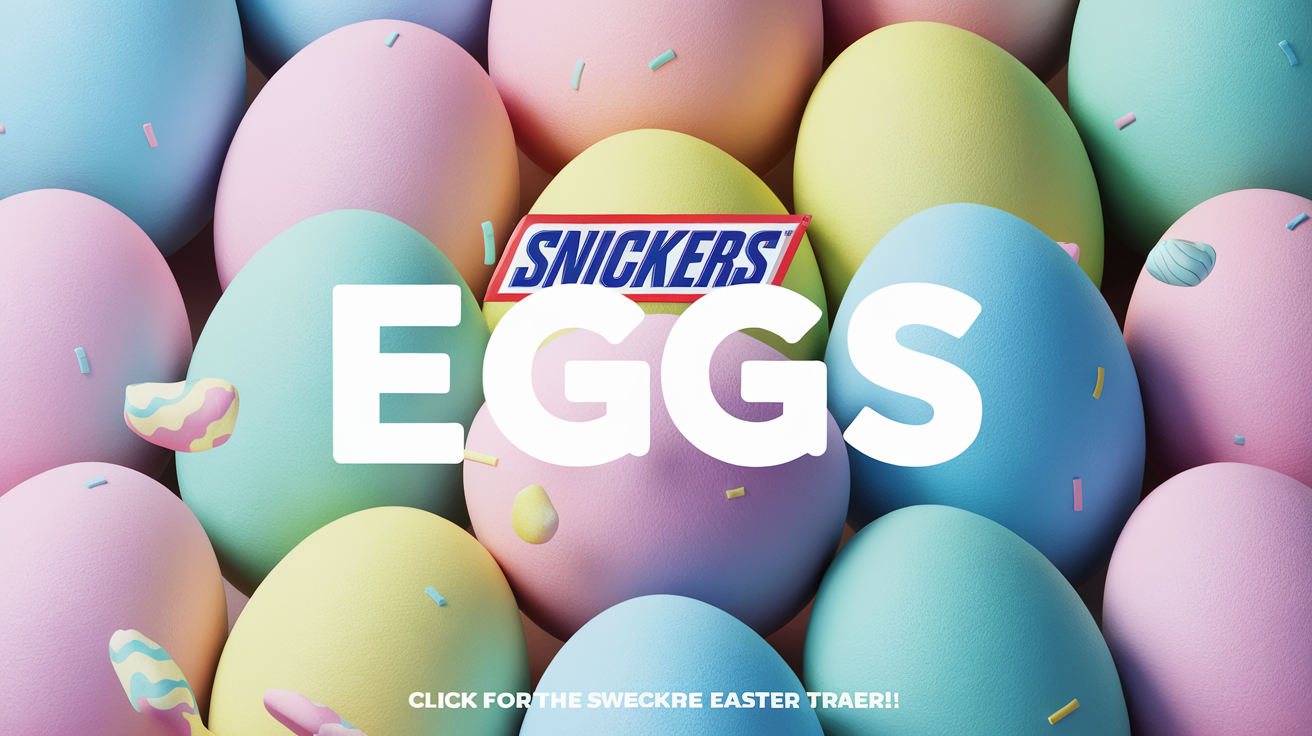 SNICKERS Eggs: New Easter Candy Sensation - Cream Filled Churros