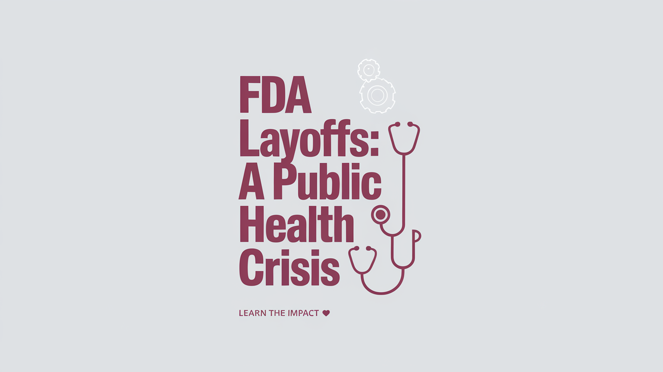 FDA Layoffs Impact Public Health and Industry - Cream Filled Churros