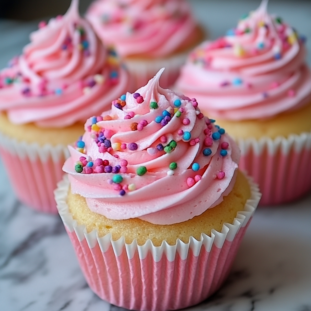 Pink Cupcakes Everyone Will Beg You For - Cream Filled Churros
