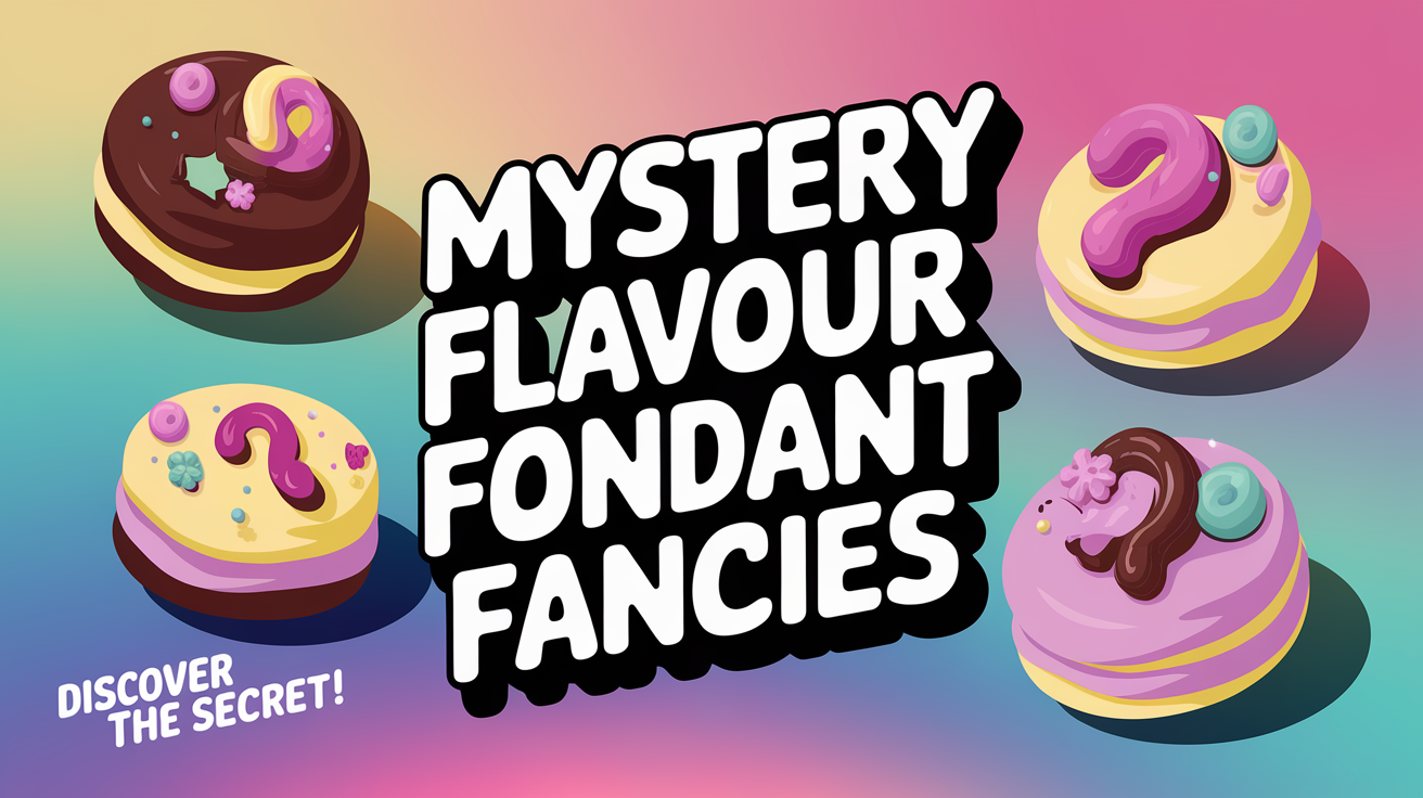 Mystery Flavour Fondant Fancies Revolutionize Baking - Cream Filled Churros