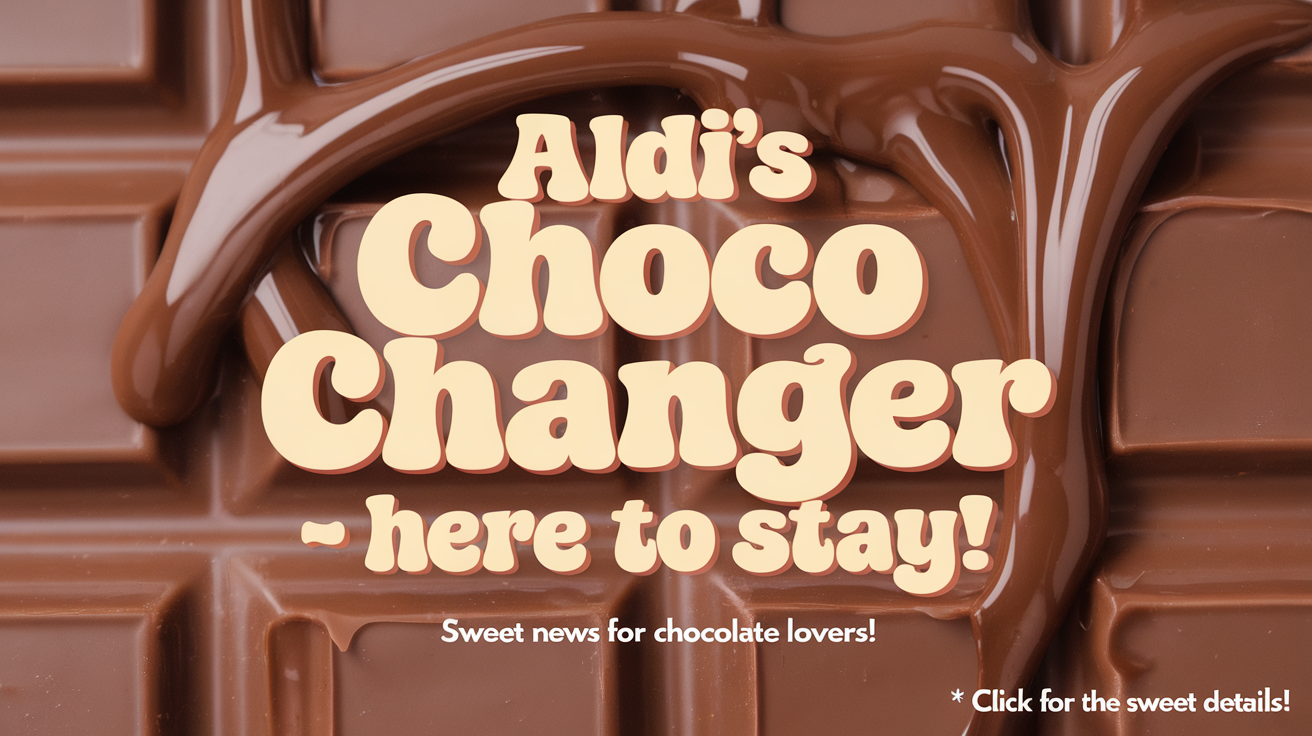 Aldi’s Choco Changer Now a Permanent Fixture - Cream Filled Churros