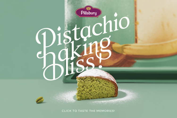 Relive Nostalgia with Pillsbury Pistachio Baking - Cream Filled Churros